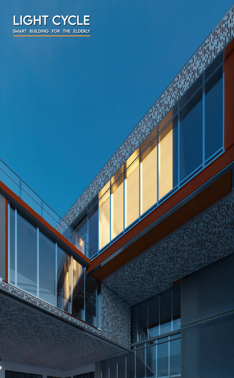Light Cycle ——Smart Building for the Elderly | Space Architecture Project